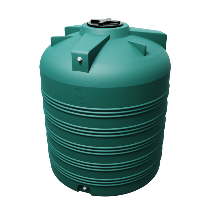 Butoi de apă V 3000L verde | Prodoshop.ro